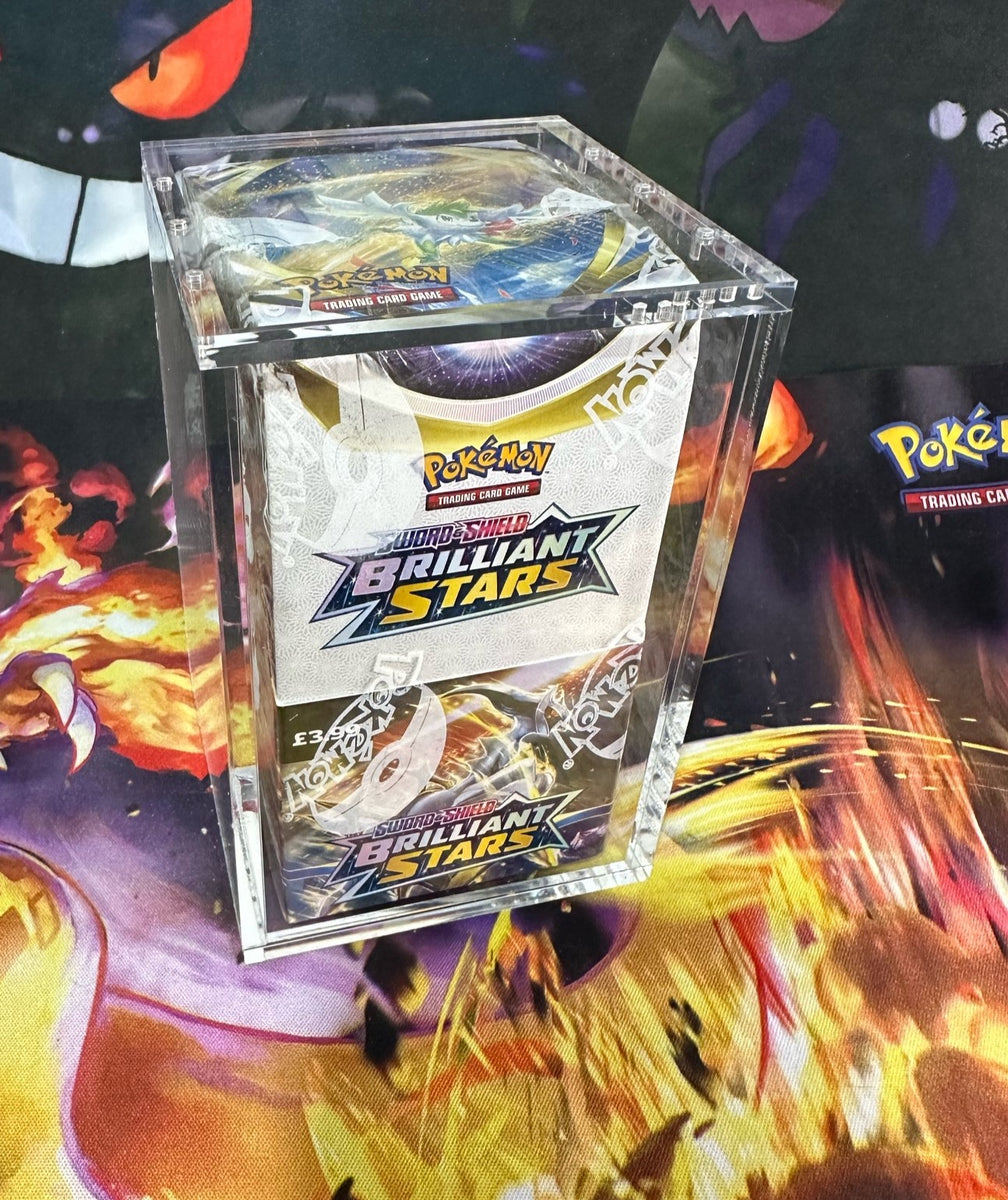 HALF Booster Box Acrylic Case – Defense Curl Hobby