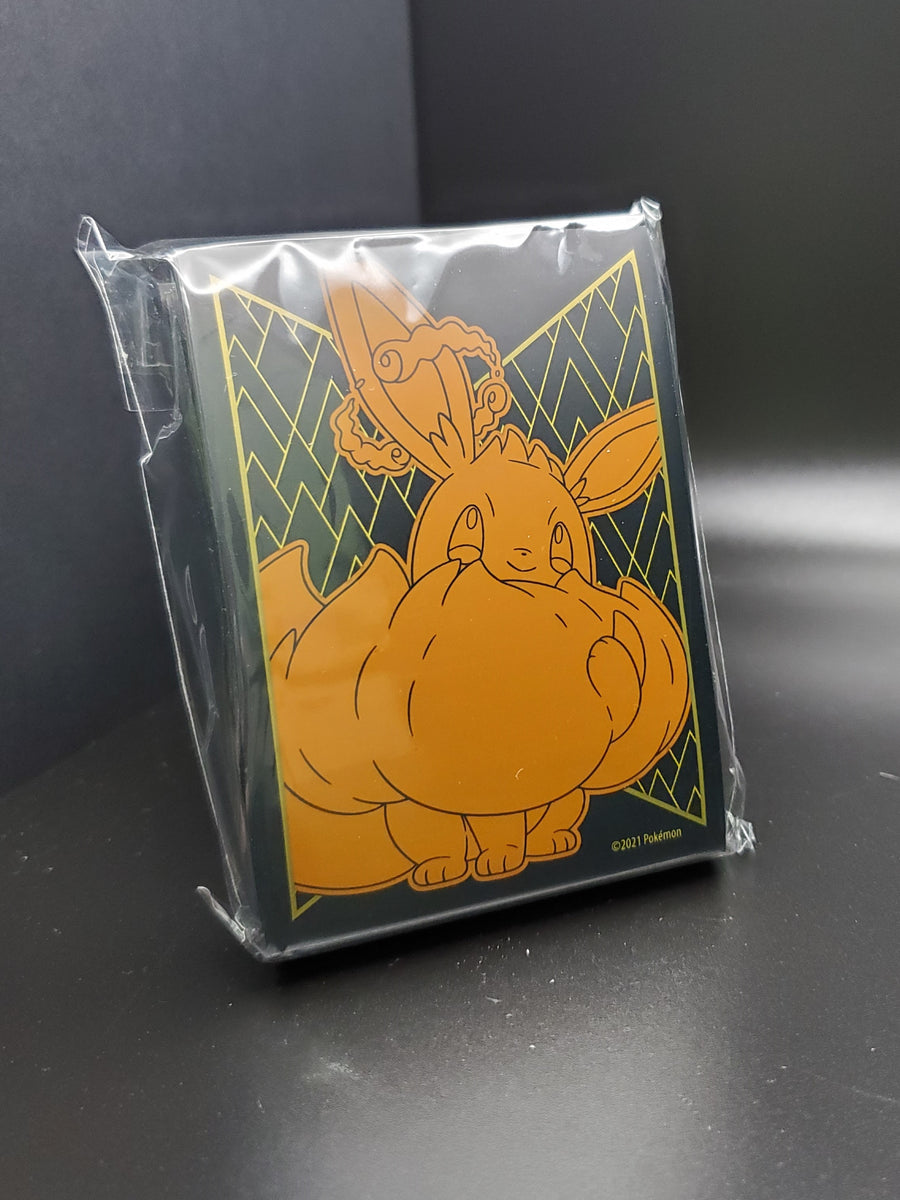 Gigantamax Eevee Deck Sleeves – Defense Curl Hobby